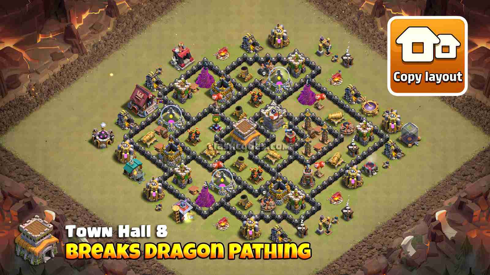 TH6 - TH10 Base Links (War, Farming & Trophy Layouts) - 2025