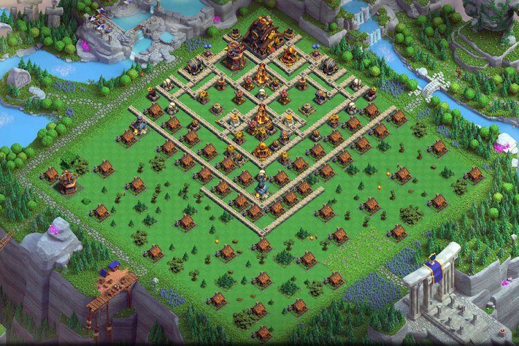 Capital Peak Layout level 10 CoC Link #1 - 2025
