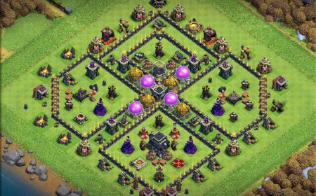 TH9 Farming Bases #3 - Town Hall Base Link, Capital Layouts
