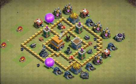 TH5 War Base Link #4 - Town Hall Base Link, Capital Layouts