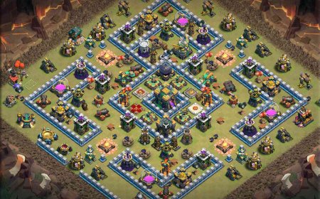 Best TH14 War Base - Anti 2 Star | Clash of Clans 2023 - Town Hall Base ...