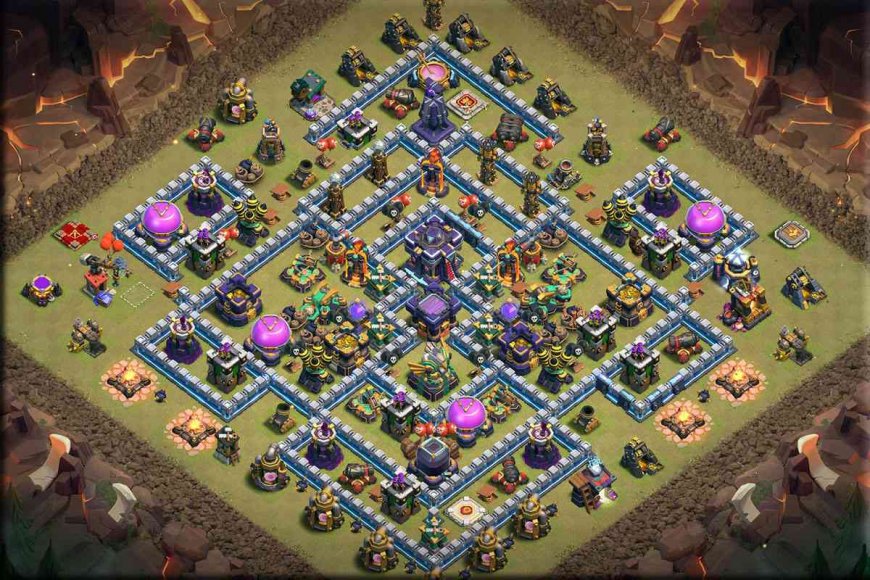 TH15 Clash of Clans War Base Layout with Link | Anti 2 Star #6 - 2025