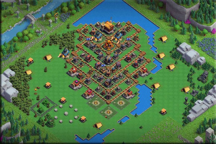 Barbarian Camp Level 4 Base Layout #6 - 2025