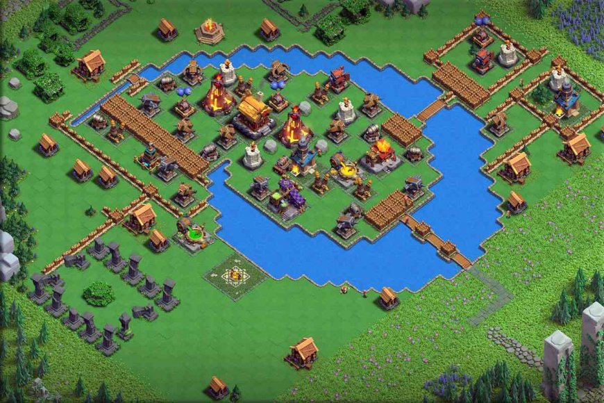 Wizard Valley Level 3 Base Layout | Undefeated Clan Capital Base #7 ...