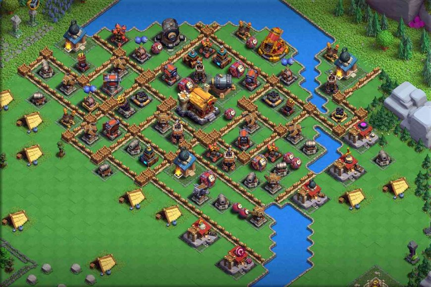 CoC Barbarian Camp Level 4 Layout #9 - 2025