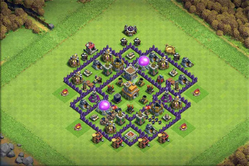 Effective Trophy Base for TH7: Maximize Defense - ClashCodes