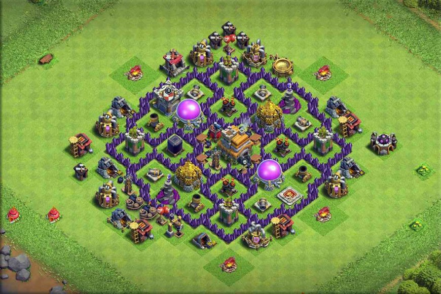 TH7 Farming Base with Anti-Everything Defense - 2025