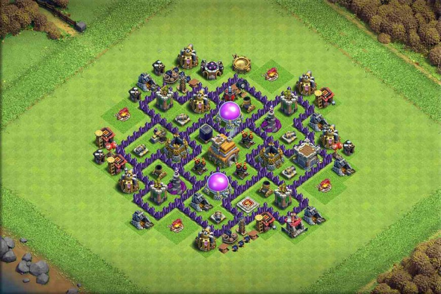 Highly Effective TH7 Hybrid Base - Anti Air & Ground - 2025