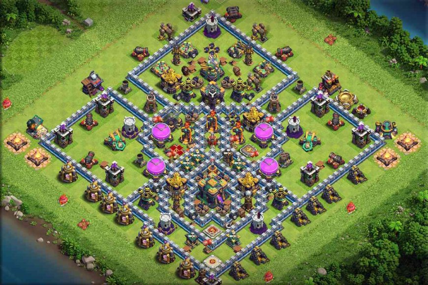 Highly Effective TH14 Farming Base Layout - 2025