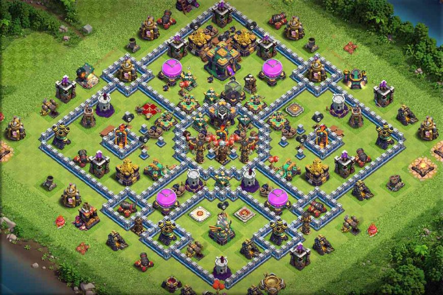 Top Town Hall 14 Farming Base for Strong Protection - 2025
