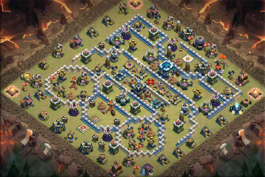 Legendary CoC TH13 War Base Link for Strategies - 2025