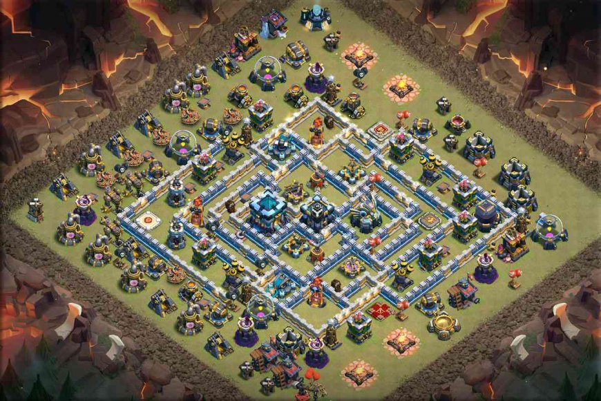 Unbeaten TH13 War Base for CoC Domination - 2025