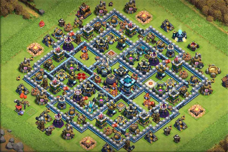 Highest Rated Town Hall 13 Farming Base Layout - ClashCodes