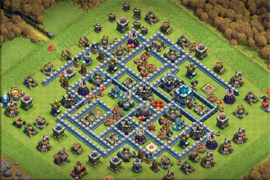 Exceptional Town Hall 13 Base for Loot Protection - ClashCodes