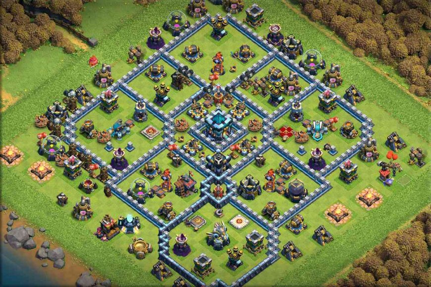 Exceptional TH13 Trophy Base for Ultimate Defense - ClashCodes
