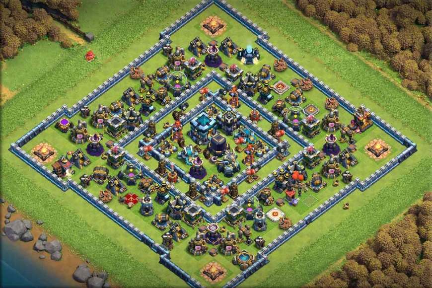 Unbeatable TH13 Hybrid Base for Competitive Gaming - 2024