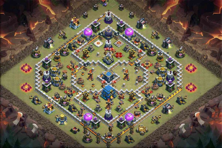 Best TH12 War Base for CoC Domination - 2025