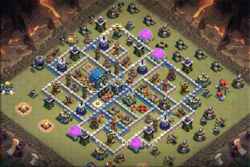 Legendary TH12 Base for CoC Domination - ClashCodes