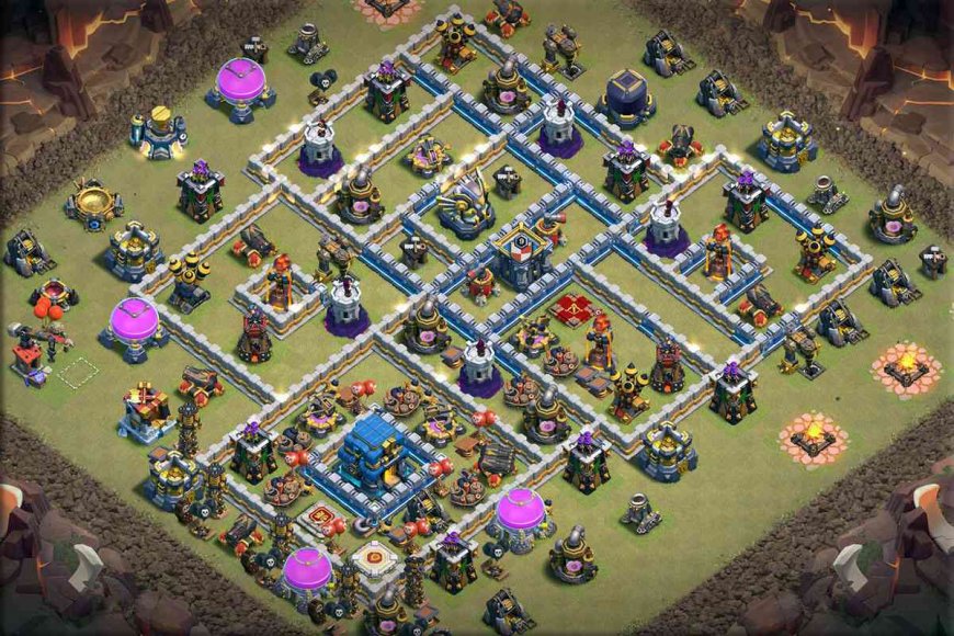 Legendary TH12 Base Designed for Anti-Everything - 2025