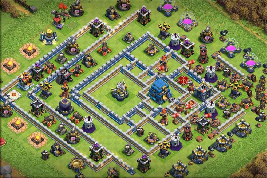 Best TH12 CoC Bases #16 - Links for Town Hall and Clan Capital