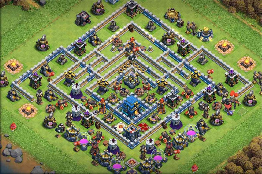 Reliable TH12 Trophy Base for Steady Progress - ClashCodes