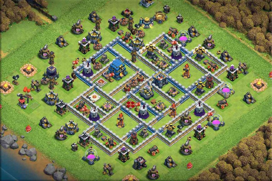 Best CoC TH12 Trophy Base for Skilled Players - ClashCodes