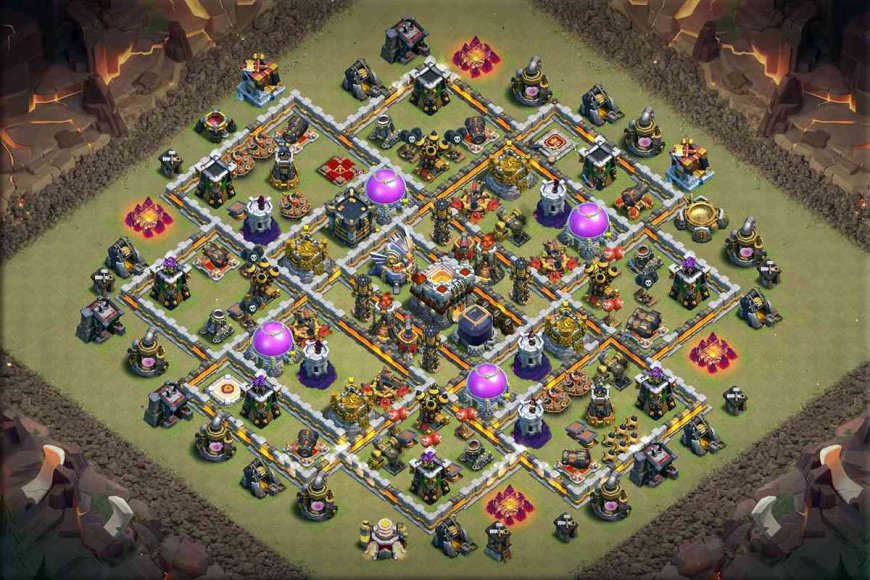 Powerful TH11 War Base Layout for CoC Victory - 2025