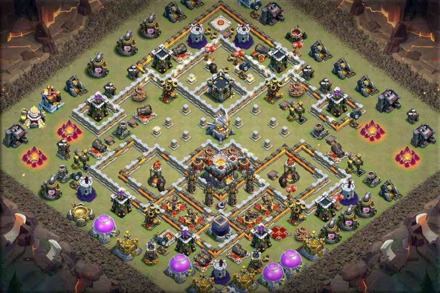 Powerful TH11 War Base for CoC Domination - 2025