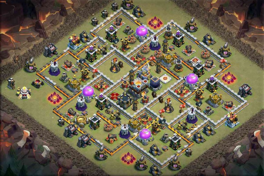 Top CoC TH11 War Base Layout - 2025