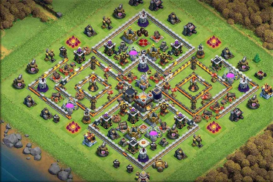 Best TH11 Trophy Base Layout for Trophy Pushers - 2025