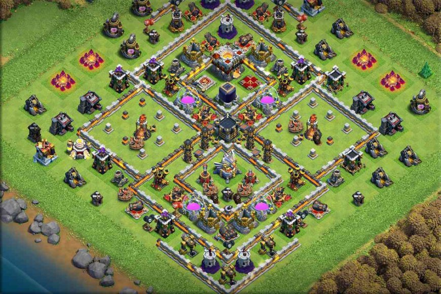 Creative TH11 Trophy Base for Loot Protection - ClashCodes