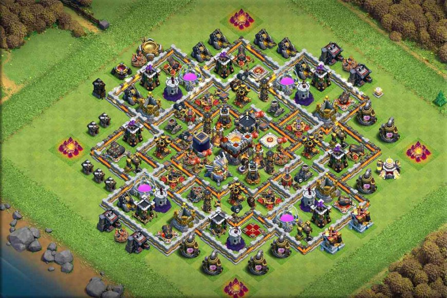 Powerful TH11 Trophy Base Layout for Clash of Clans - 2025