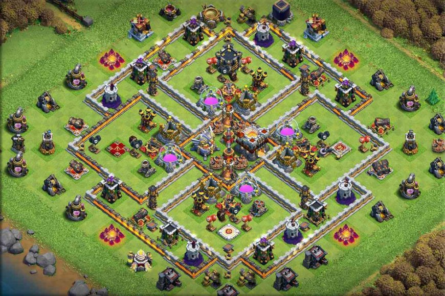 Creative TH11 Farming Base with Link for Easy Copy - 2025