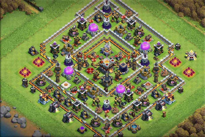 Ultimate Best TH11 Hybrid Base for Trophies - 2025