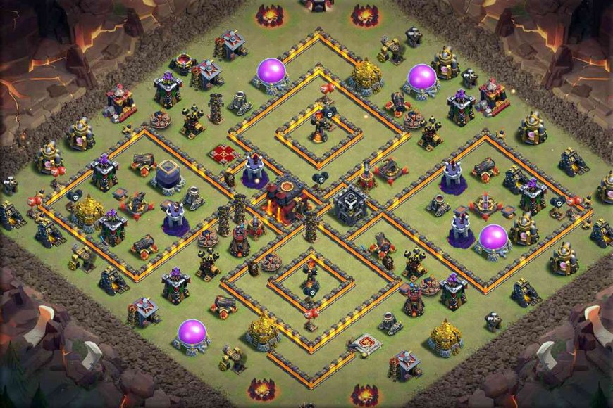 Unbeatable TH10 Base Link for CoC Defense - 2025