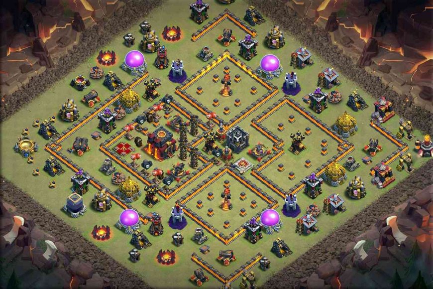 Top TH10 Base Layout for Clash of Clans - ClashCodes