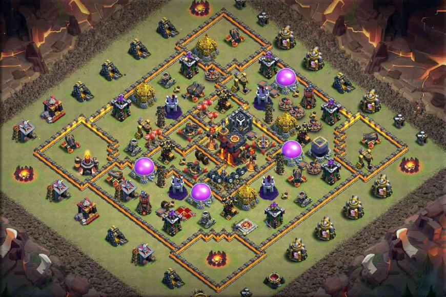 Undefeated TH10 Base Design for CoC Players - 2025