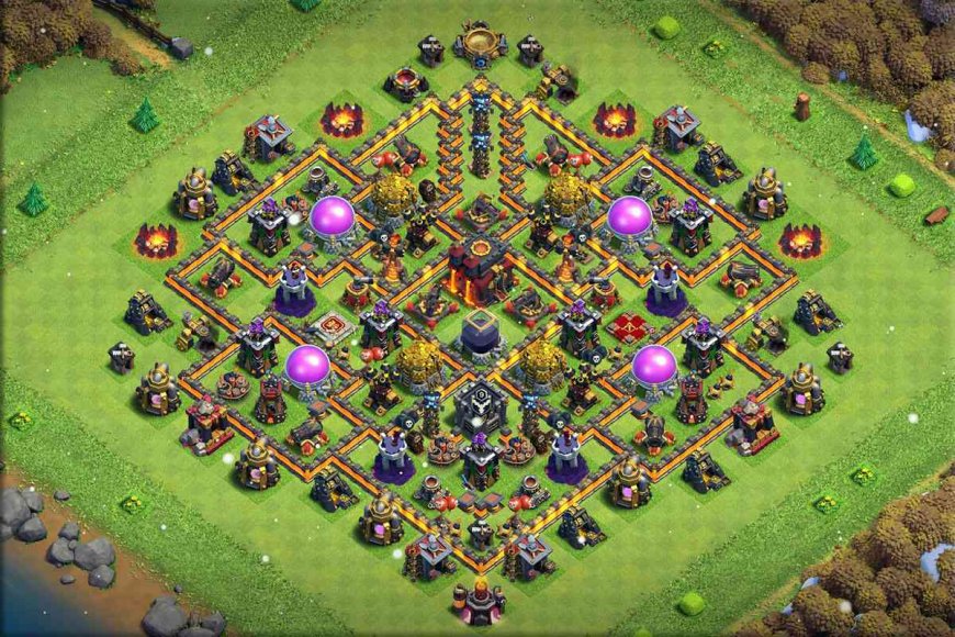 Highest Rated TH10 Farming Base for CoC - 2025