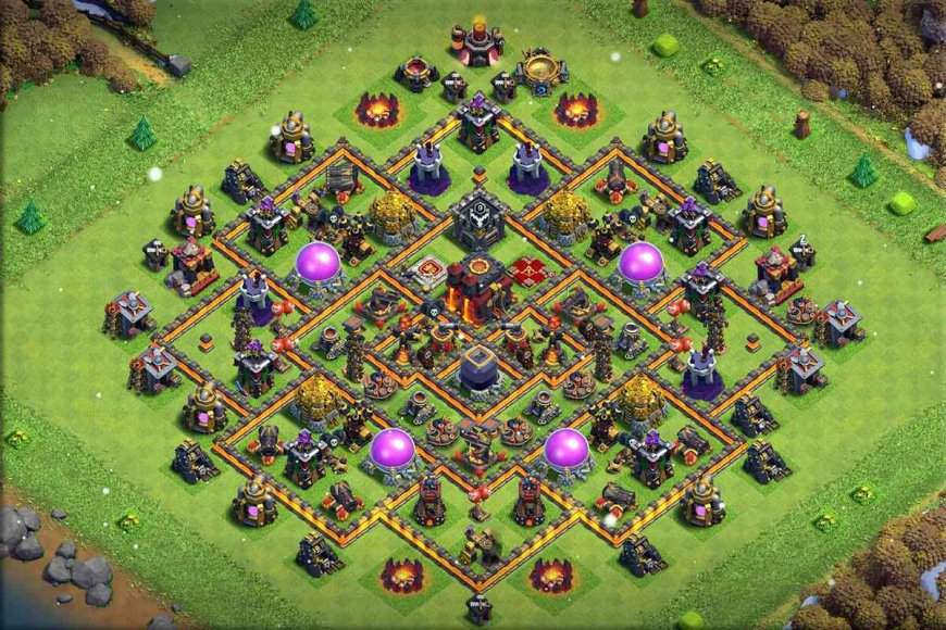Best TH10 Farming Base Design - 2025