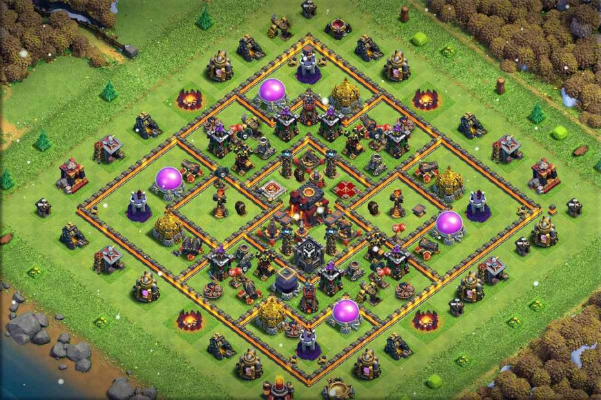 Top Rated Trophy Base Designs for TH10 Competitors - 2025
