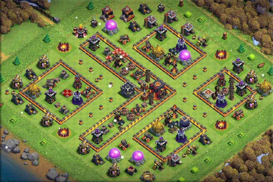 Innovative TH10 Base Layout for Defense - 2025