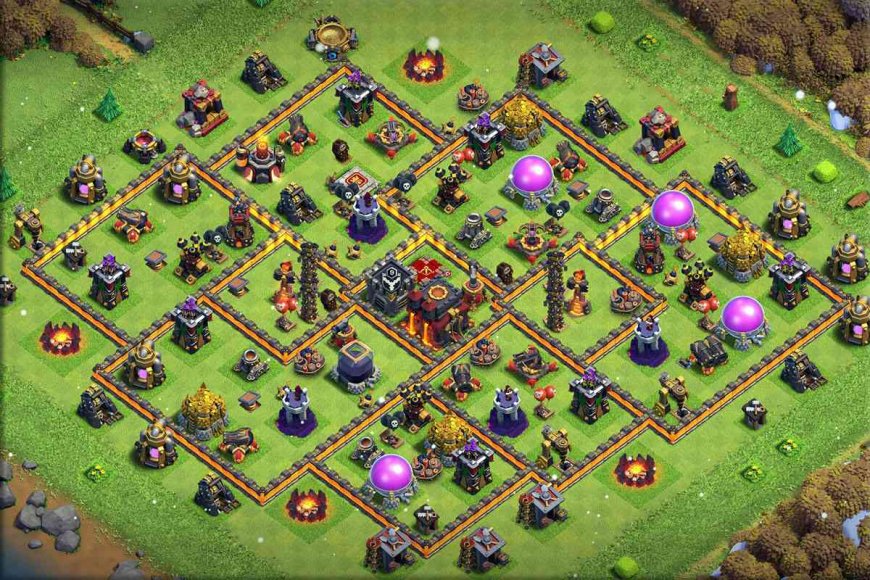 Highly Effective TH10 Hybrid Base for Competitive Play - 2025
