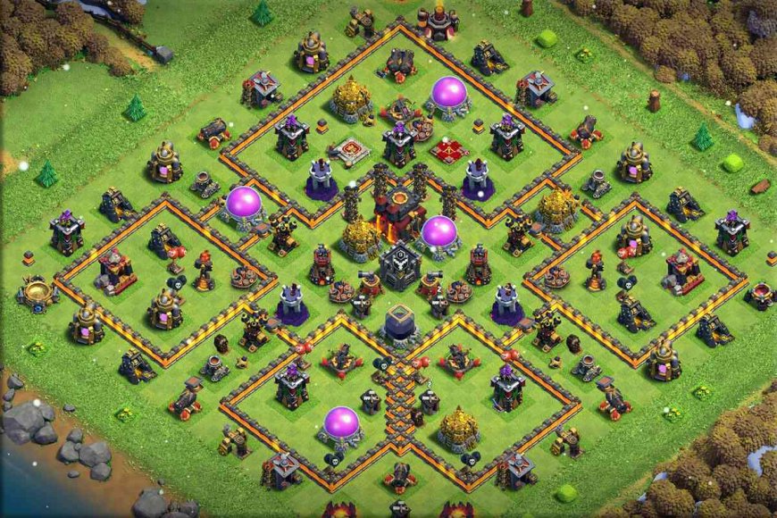 Undefeated TH10 Hybrid Base for Consistent Wins - 2026