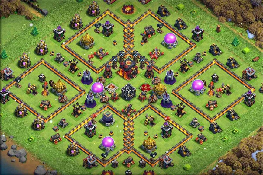 Anti Dragon TH10 Hybrid Base for Strong Defense - 2025