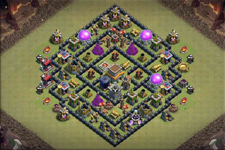 Top TH8 Base Link for CoC War Strategy - 2025