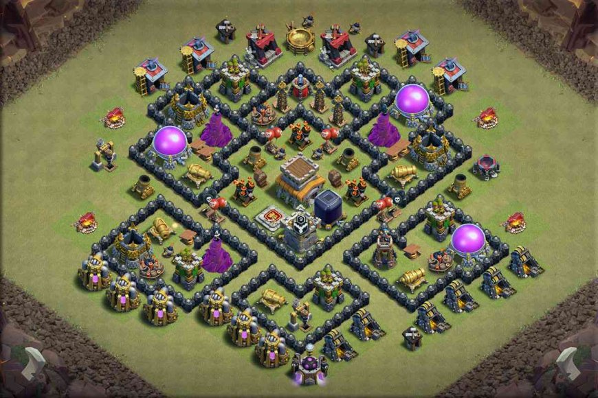 Unbeatable TH8 Base Design for Ultimate Protection - 2025