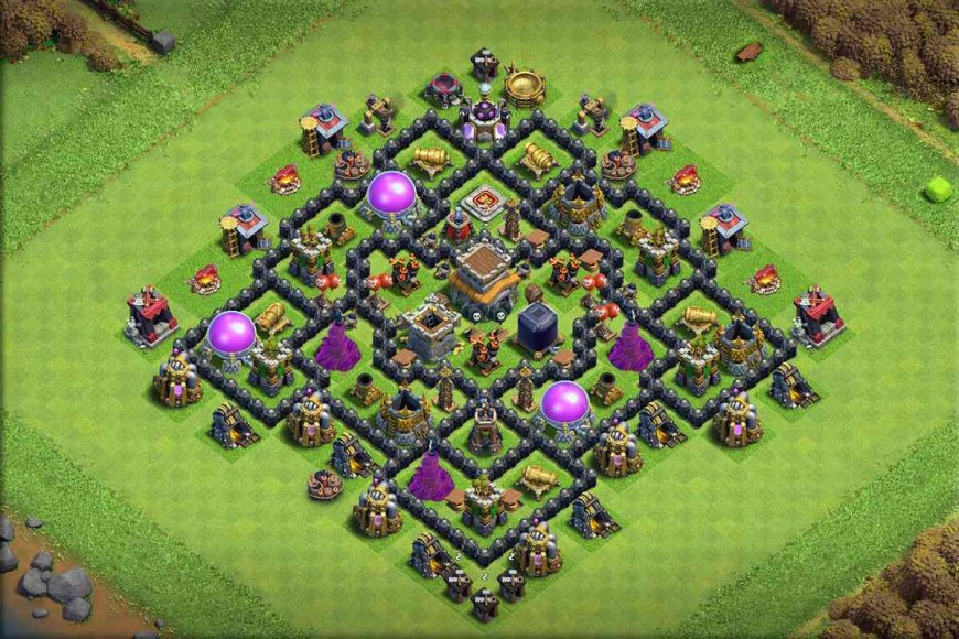 Effective TH8 Trophy Base Link for Home Village - ClashCodes