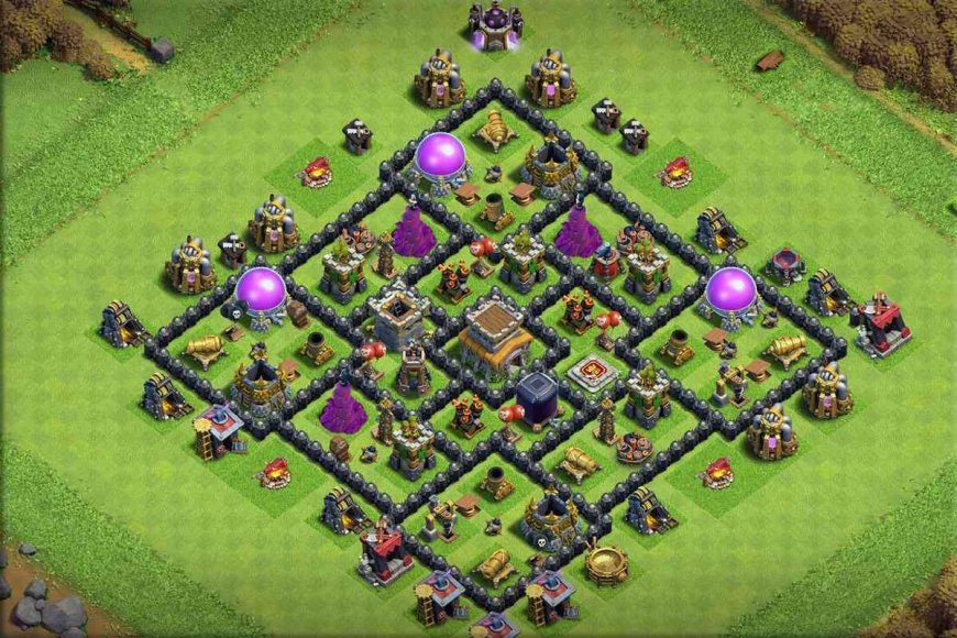 Clash of Clans TH8 Trophy Base for Serious Clans - ClashCodes