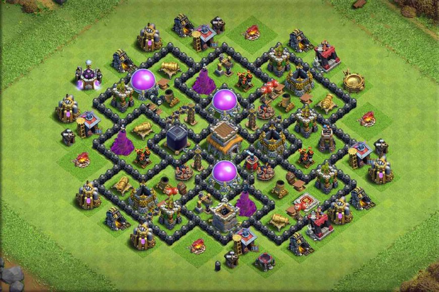 Best TH8 Trophy Base for Consistent Wins - ClashCodes