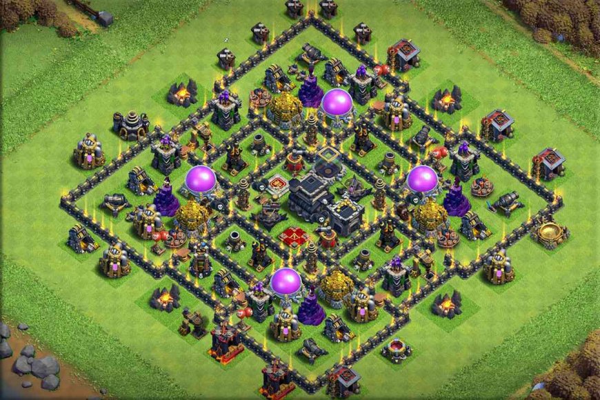 Base TH9 Farming #5 - Town Hall Base Link, Capital Layouts